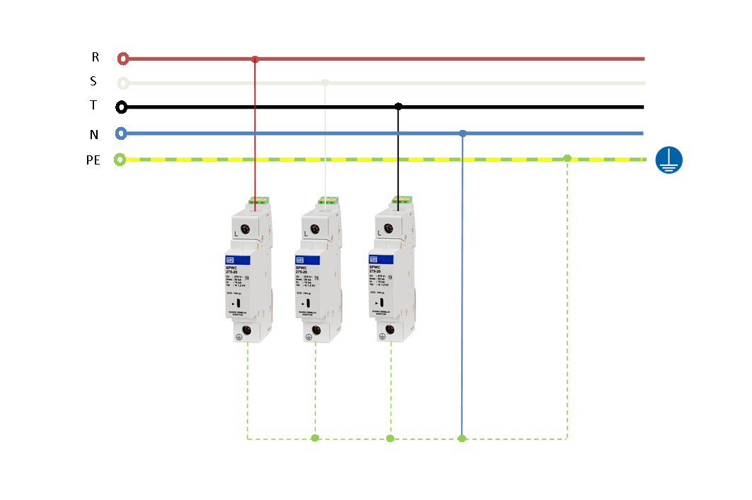 O que é e como instalar DPS? Fotos de Exemplos e Esquemas de Ligação ...