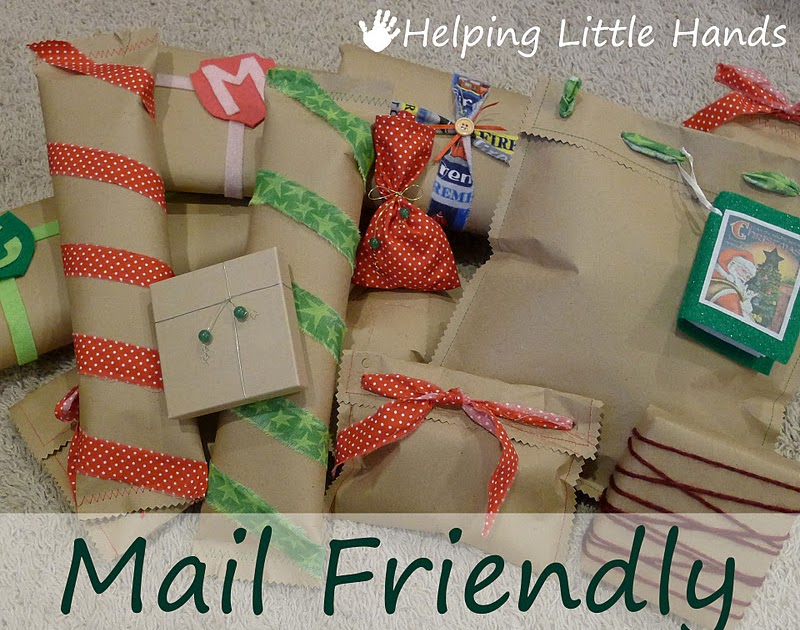 Pieces by Polly: Mail Friendly Gift Wrapping Tips