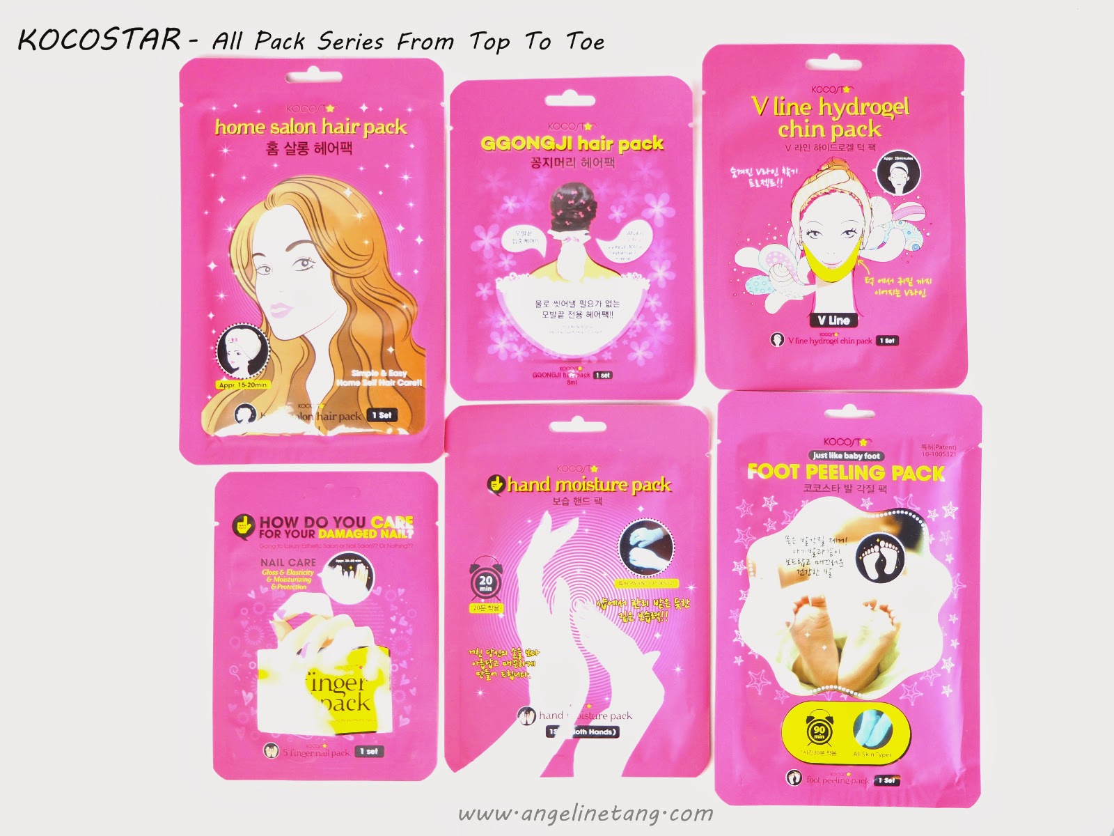 Review : KOCOSTAR - All Pack Series From Top To Toe | angelinetang.com