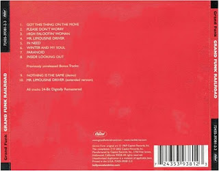 zappadalata: GRAND FUNK RAILROAD 1970 Red Album