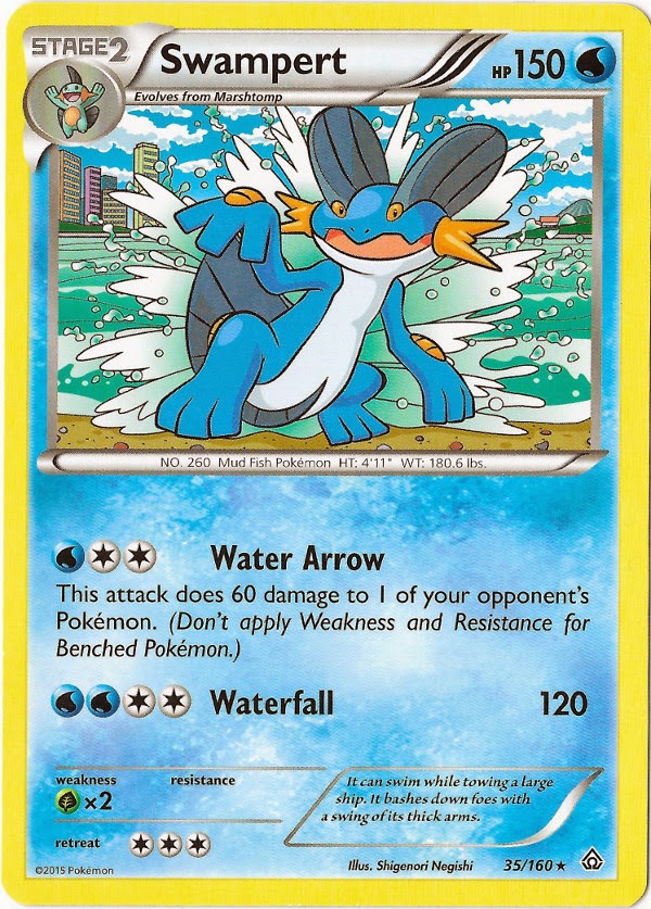 Swampert 35/160 -- Primal Clash Pokemon Card Review | PrimetimePokemon ...