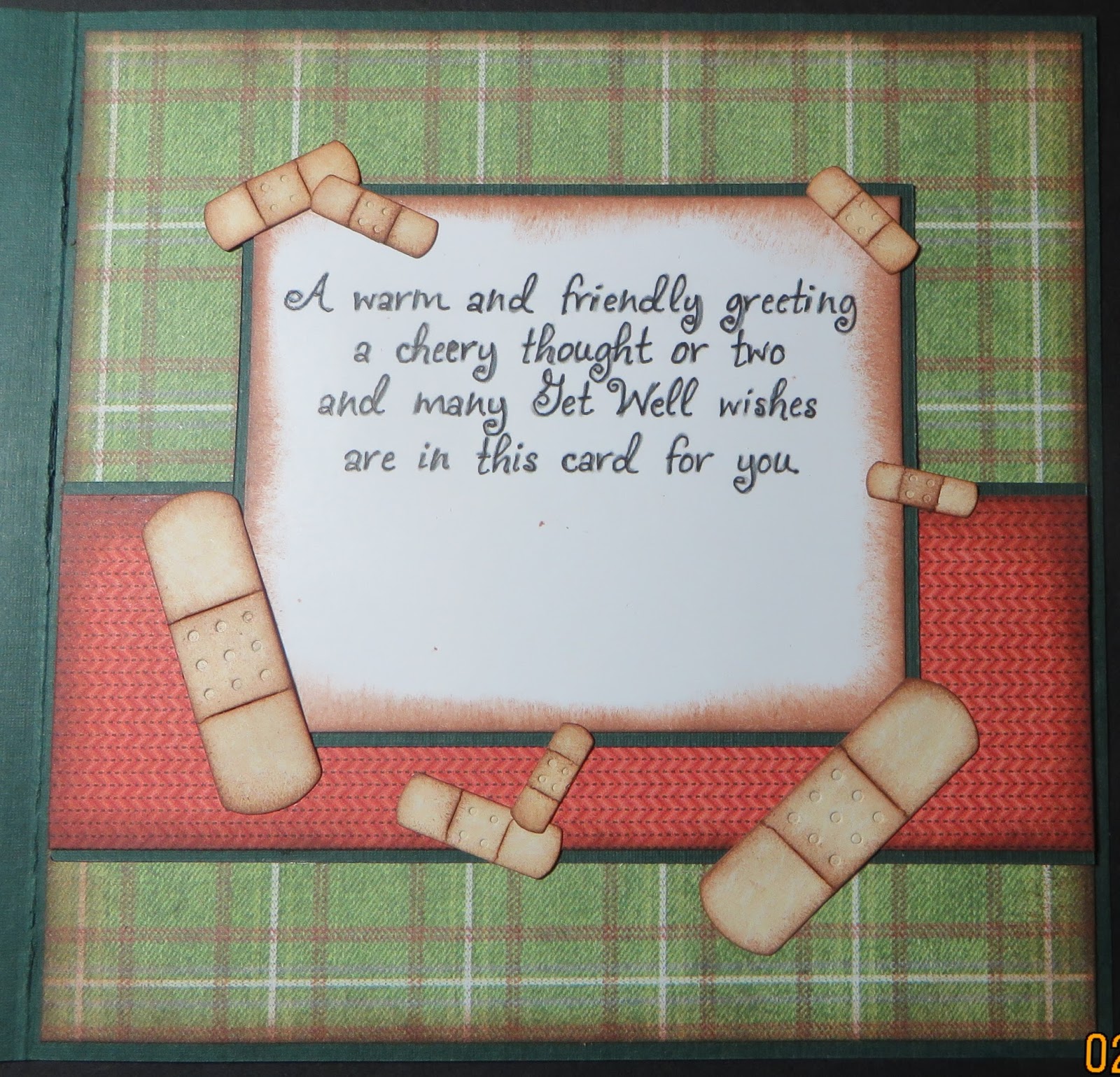 Moshie's Moments: Get Well Card for Grandson