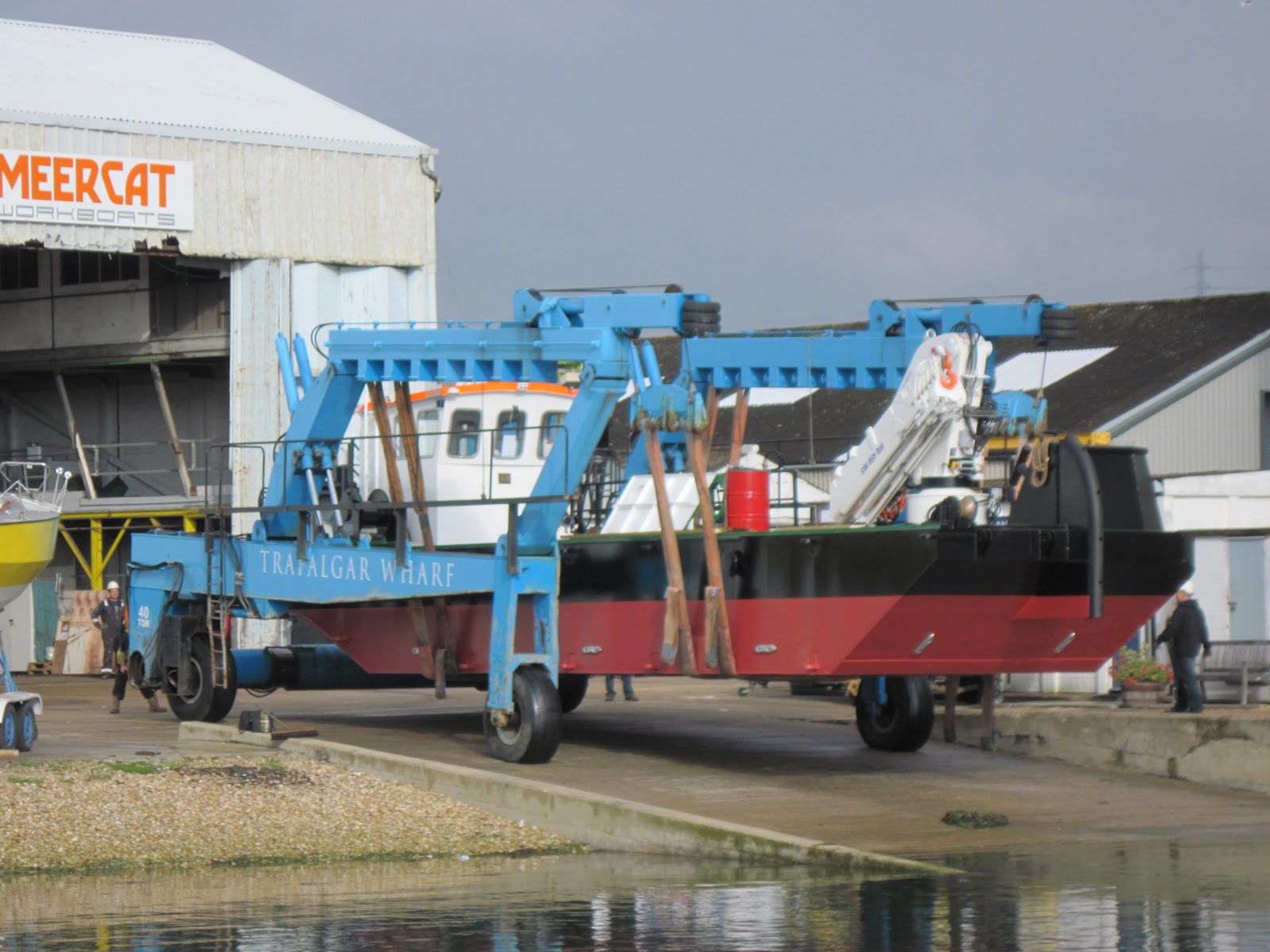 Meercat Barge Launched at Trafalgar Wharf