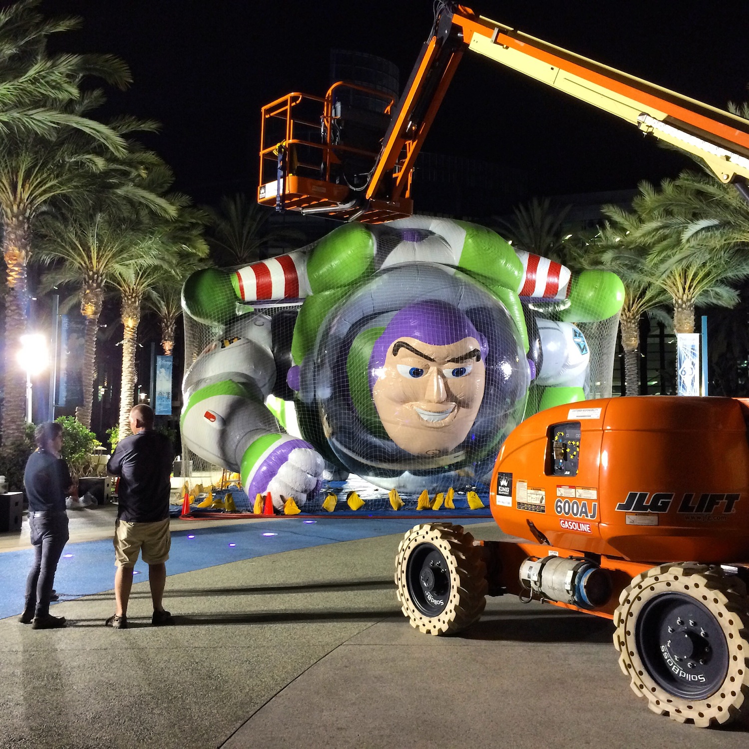 Disney Sisters: Buzz Lightyear Macy's Day Parade Balloon at D23 Expo