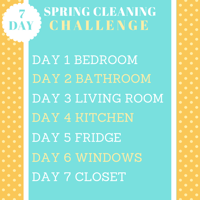 Donna Knows Best: 7 Day Spring Cleaning Challenge