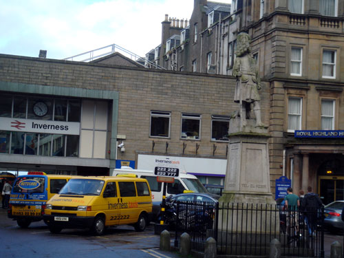Inverness Station Highlands Scotland - Britain All Over Travel Guide