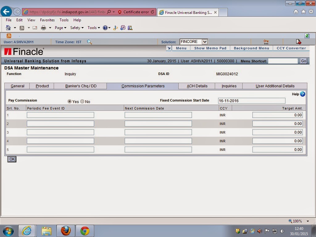 Linking KVP scheme code for SAS agents in DOP Finacle - POFINACLEGUIDE