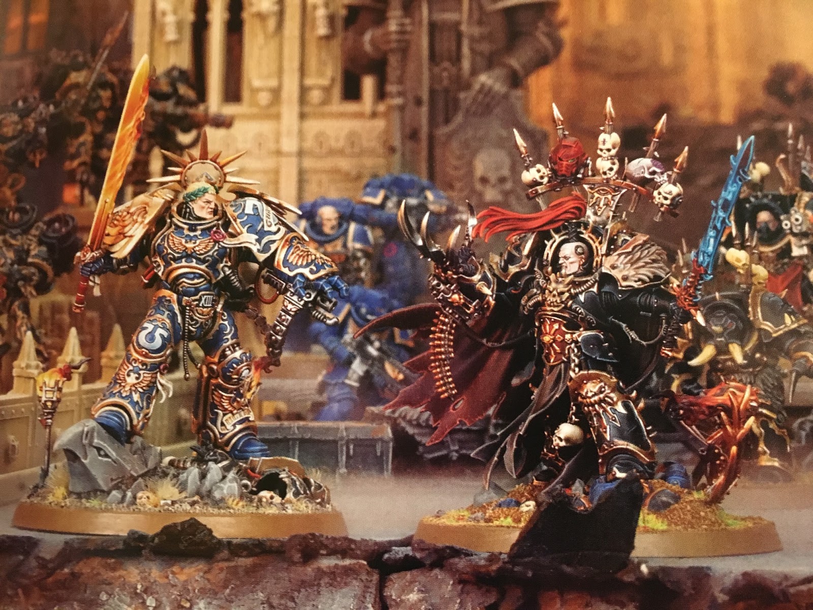 Battle Bunnies: Vigilus Ablaze and Codex Heretic Astartes reviews.