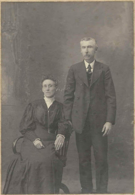 Heirlooms Reunited: 1906 Photograph of Edward Young & Wife Sarah Jane ...