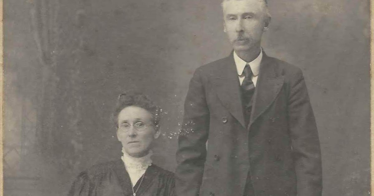 Heirlooms Reunited: 1906 Photograph of Edward Young & Wife Sarah Jane ...