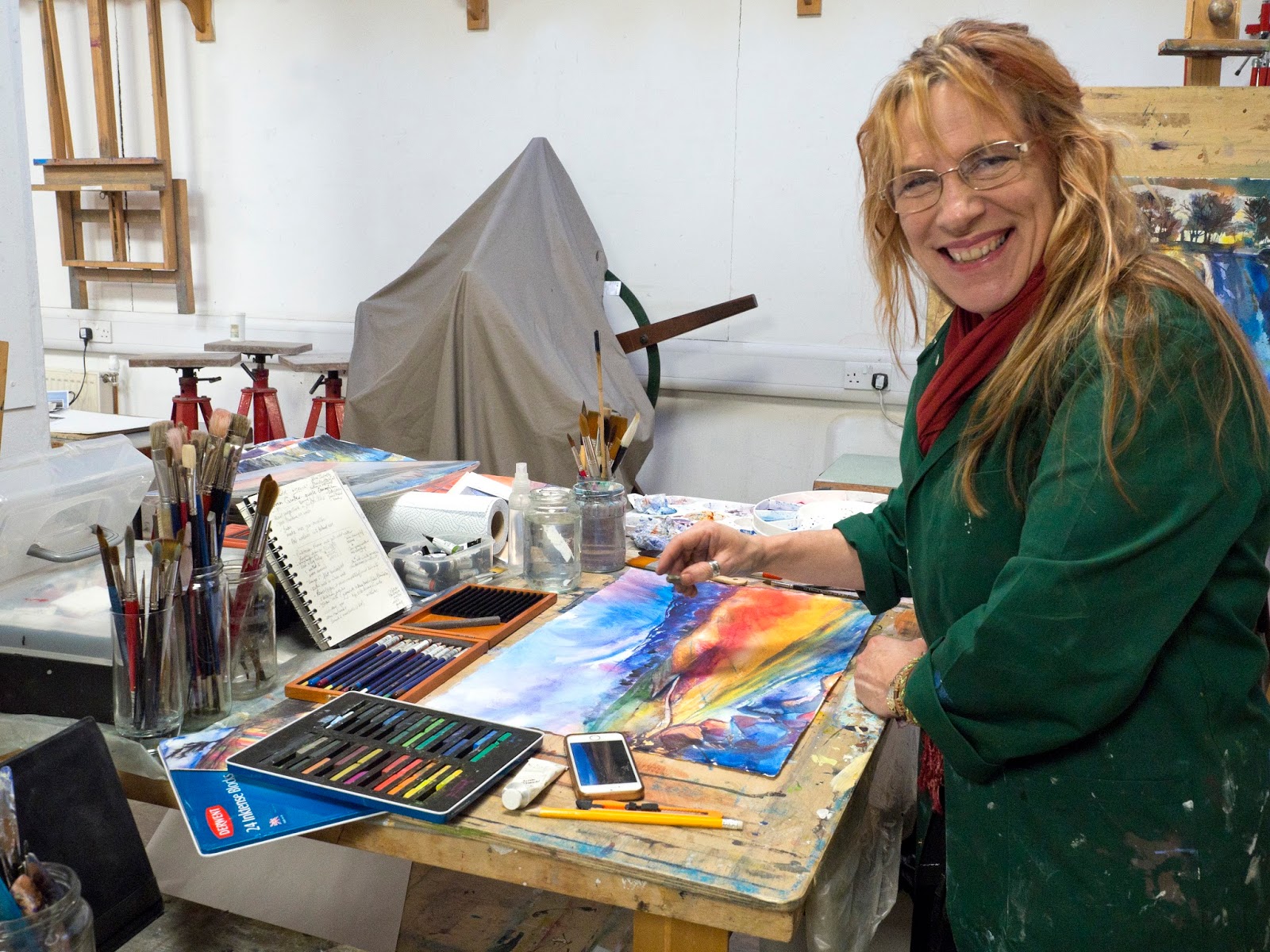 Robert Dutton Artist: It makes sense to use Derwent 'Inktense'