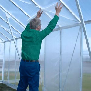 Grandio Hobby Greenhouses : TekFoil Clear Bubble - Greenhouse Insulation