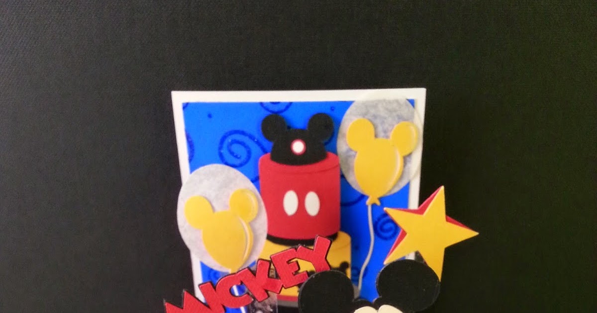 My Cre8ive Corner: Mickey Box card
