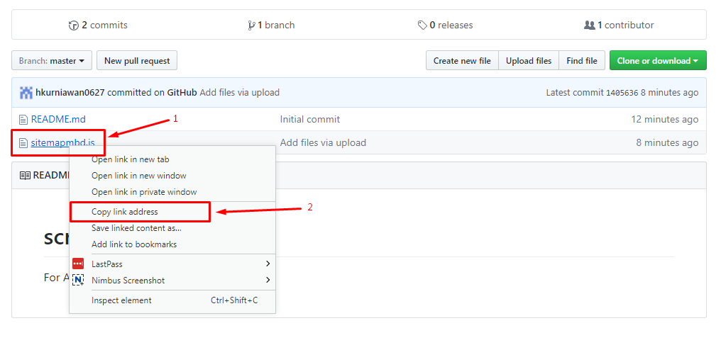 Cara Meng Upload File Javascript Ke Hosting Gratis Github