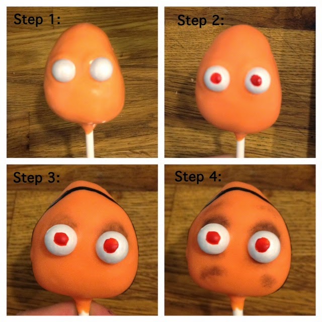 Batter up!: Finding Nemo Cake Pops