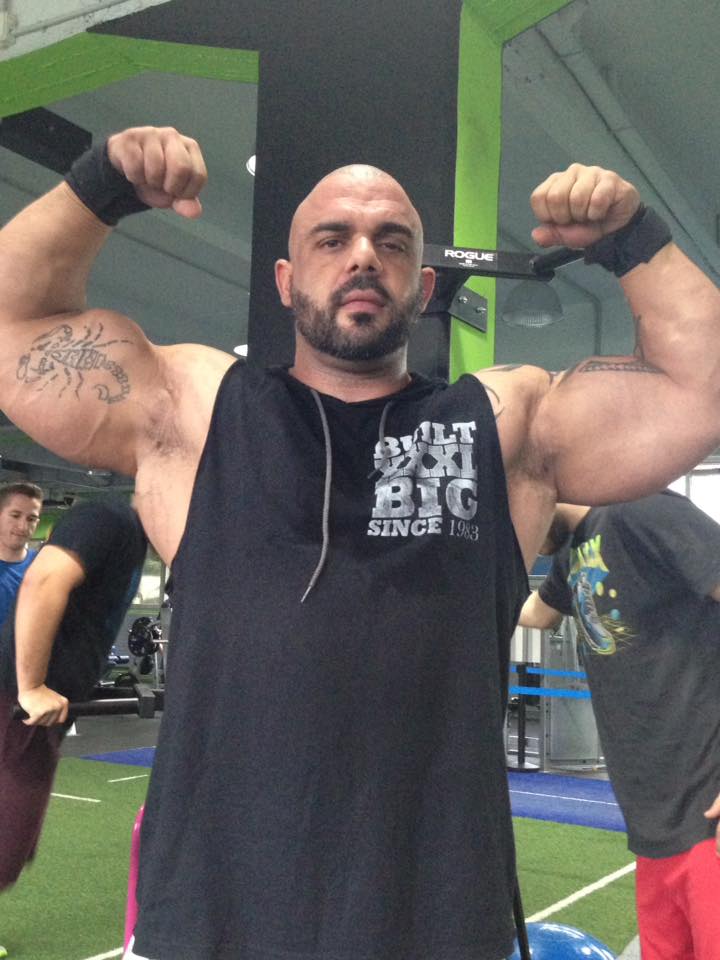Muscle Lover: The huge Telemachos Petrou from Cyprus