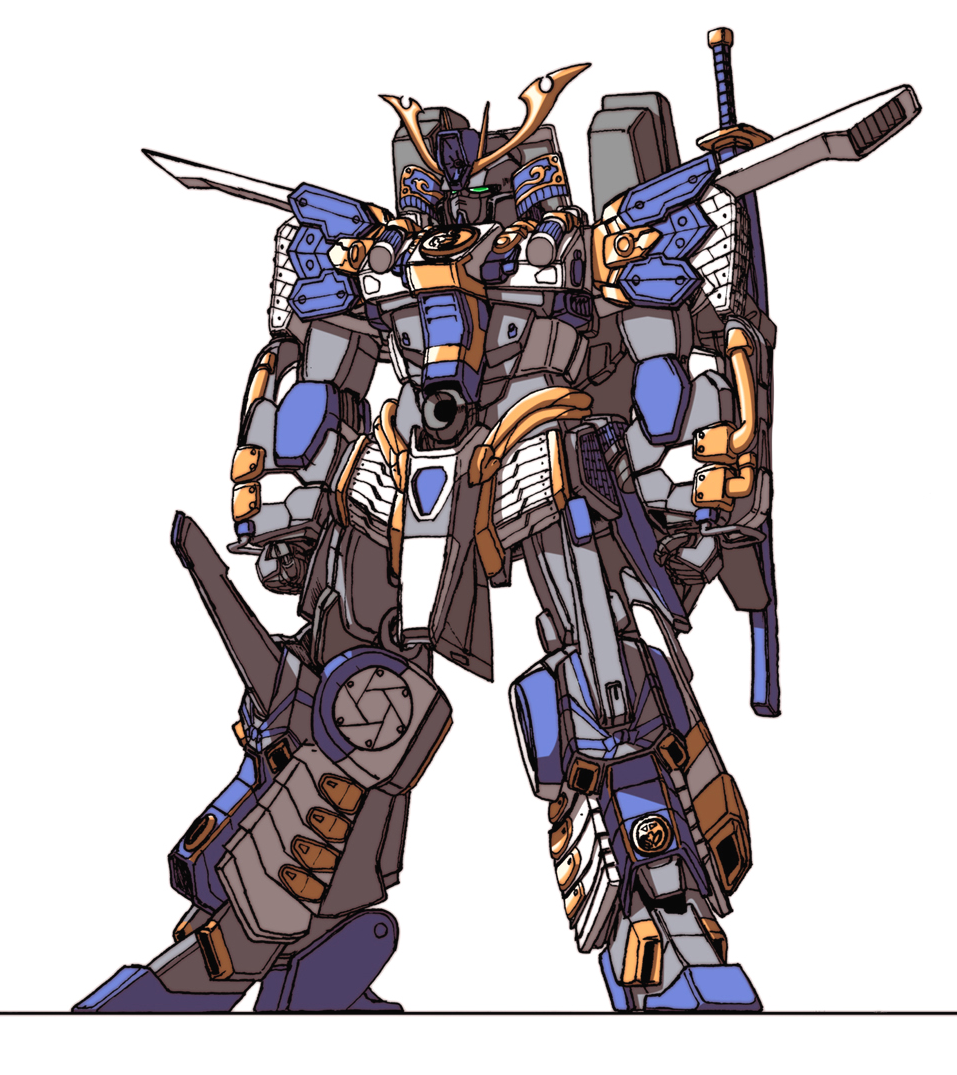 Musha ZZ Gundam by Yoshi-ex Deviant art