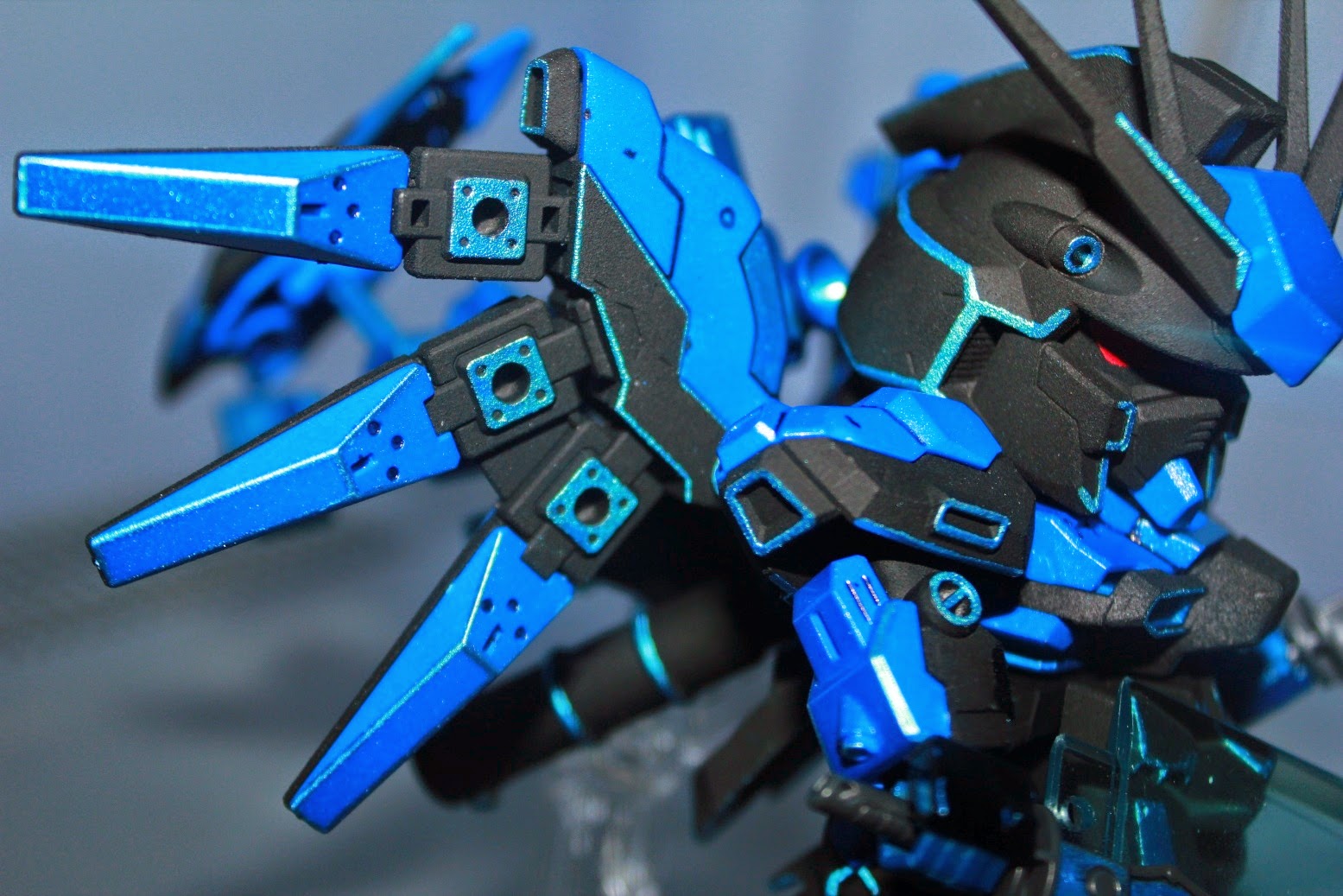 GUNDAM GUY: GUNDAM GUY: READERS FEATURE GUNPLA BUILD - SD Dark Hi Nu ...