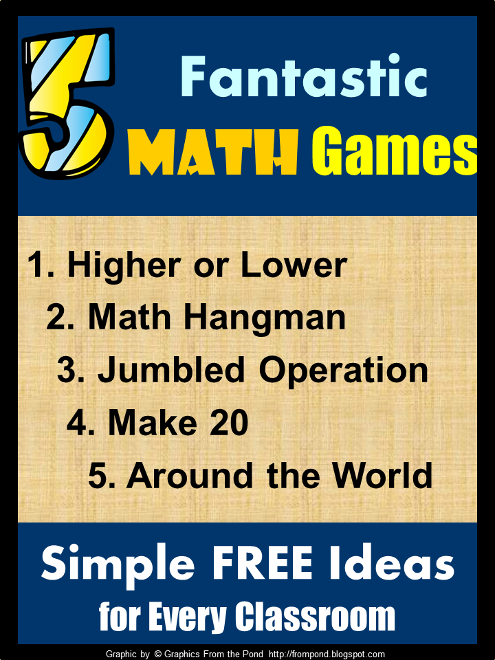 Fun Games 4 Learning: 5 Favorite Math Games
