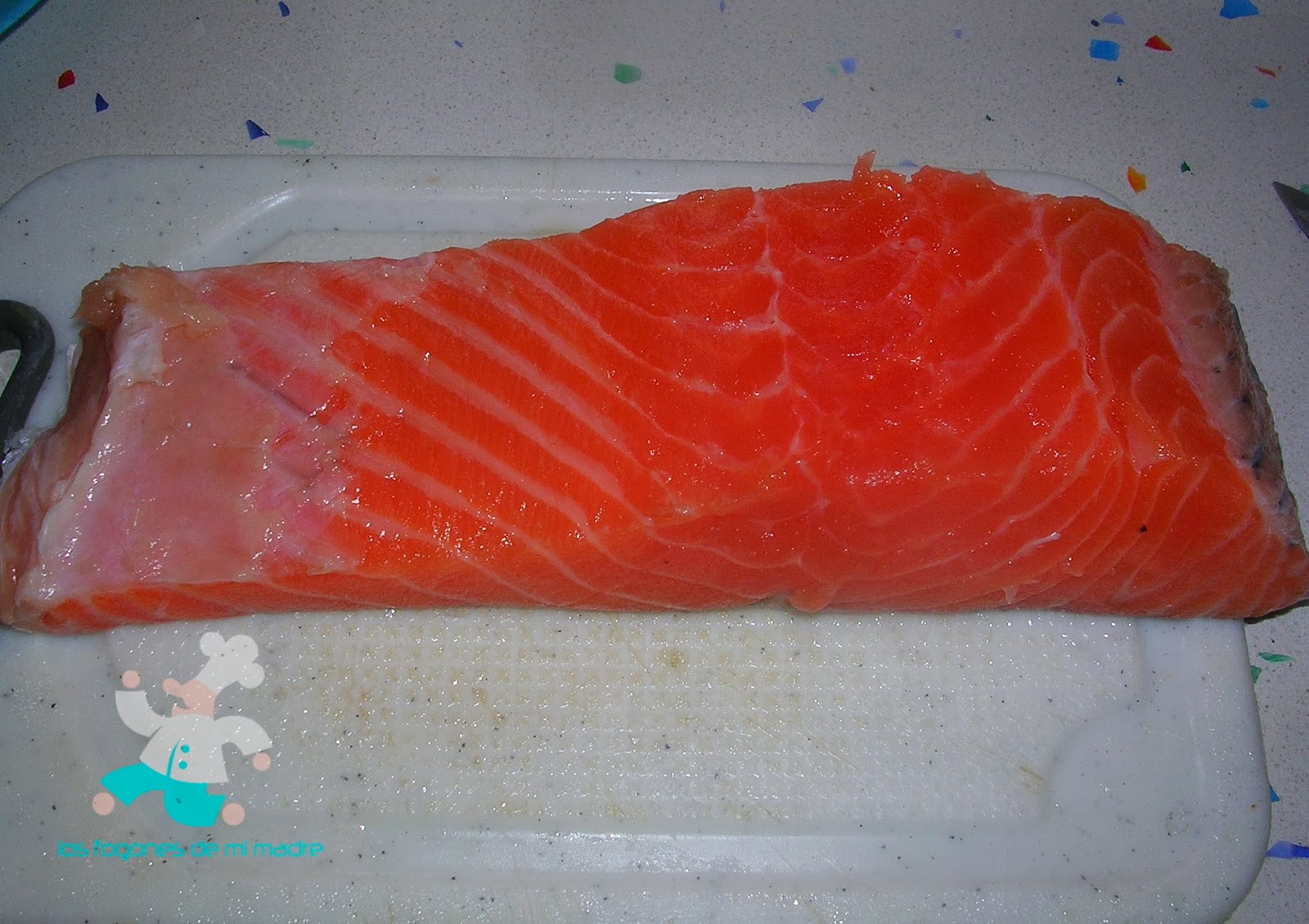 LOS FOGONES DE MI MADRE : COMO AHUMAR SALMÓN SIN HUMO