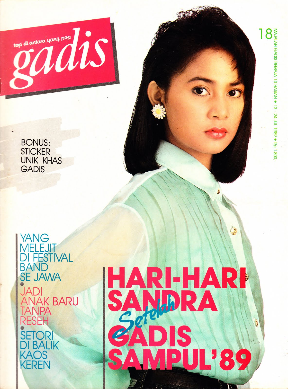 Jarnawi Aliun is Aliun Hamidy's Son: Majalah Gadis 1989 - 18