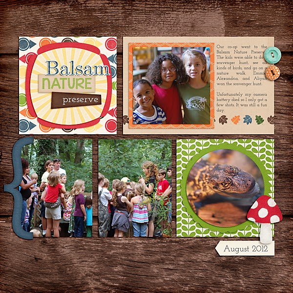 A Few Pages / Scrapping with Liz