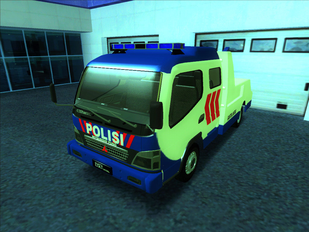 Mitsubishi Fuso Canter 'Police 2Cabin
