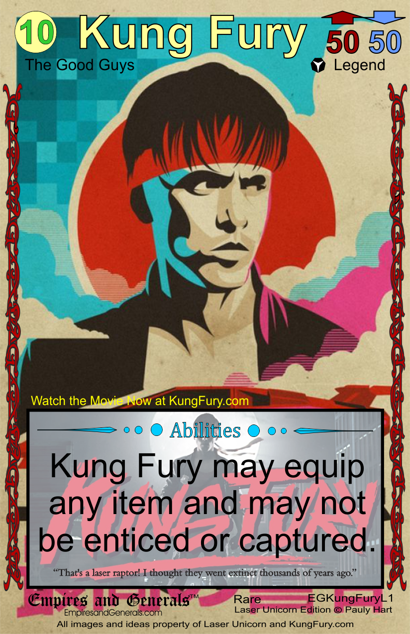 Empires and Generals: Kung Fury Cards Update 17: Kung Fury Fan Art ...