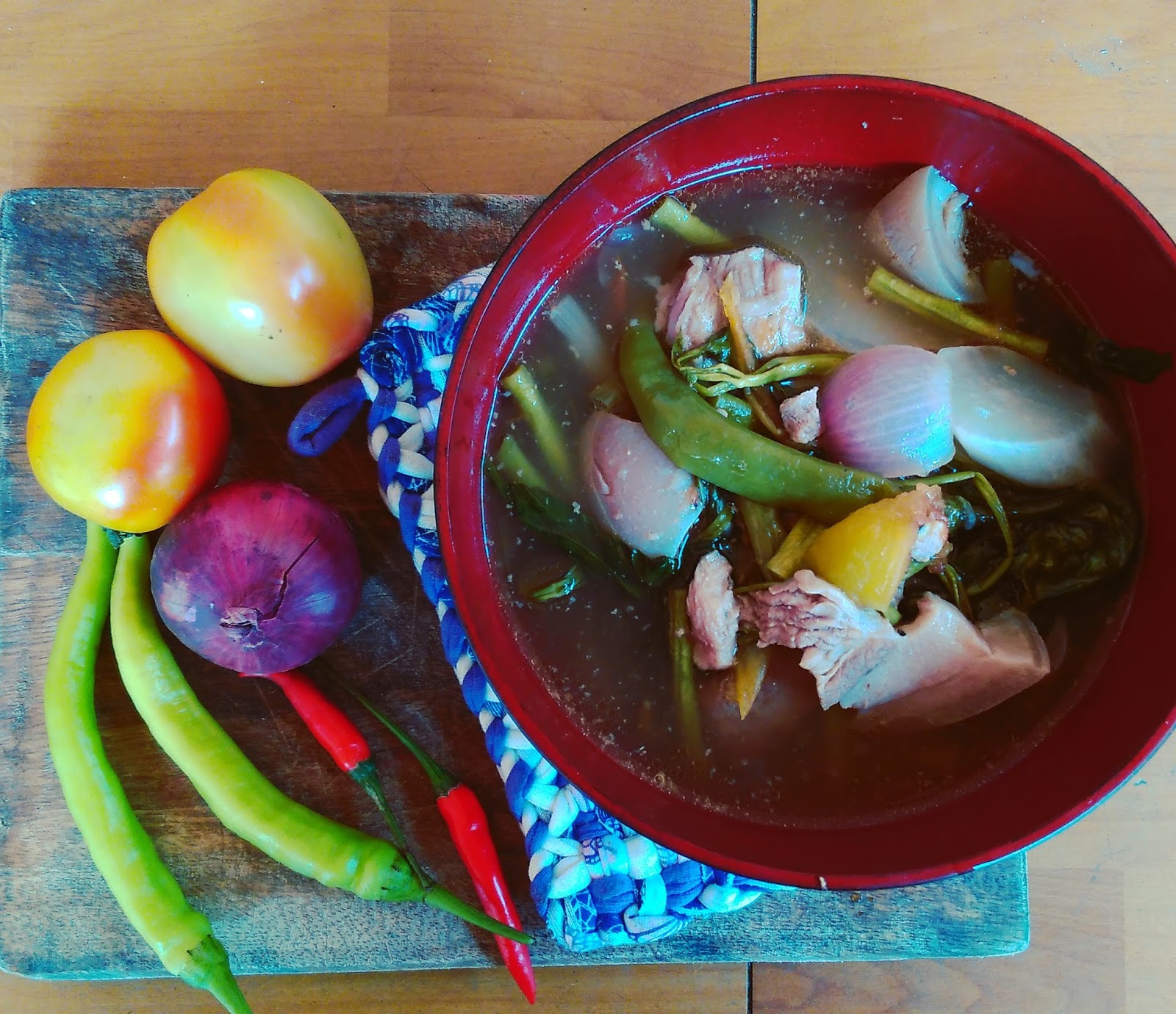 Cliste Bella: Home Cookin' | Pork Sinigang (Tamarind Soup)