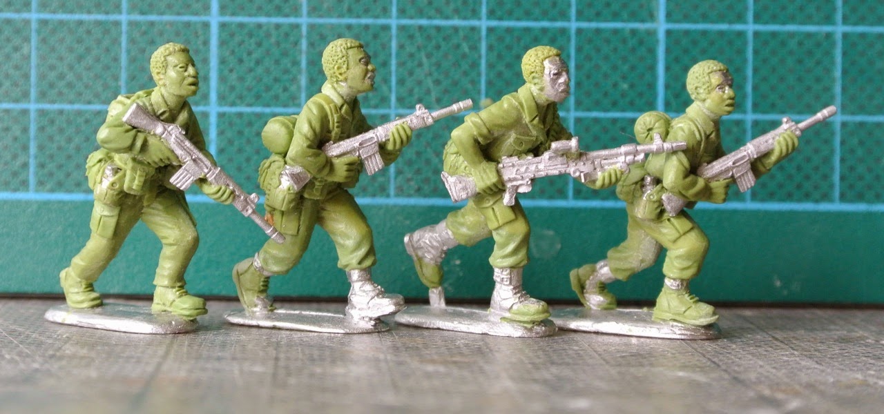 Flying Gorilla: 28mm Rhodesian African Rifles