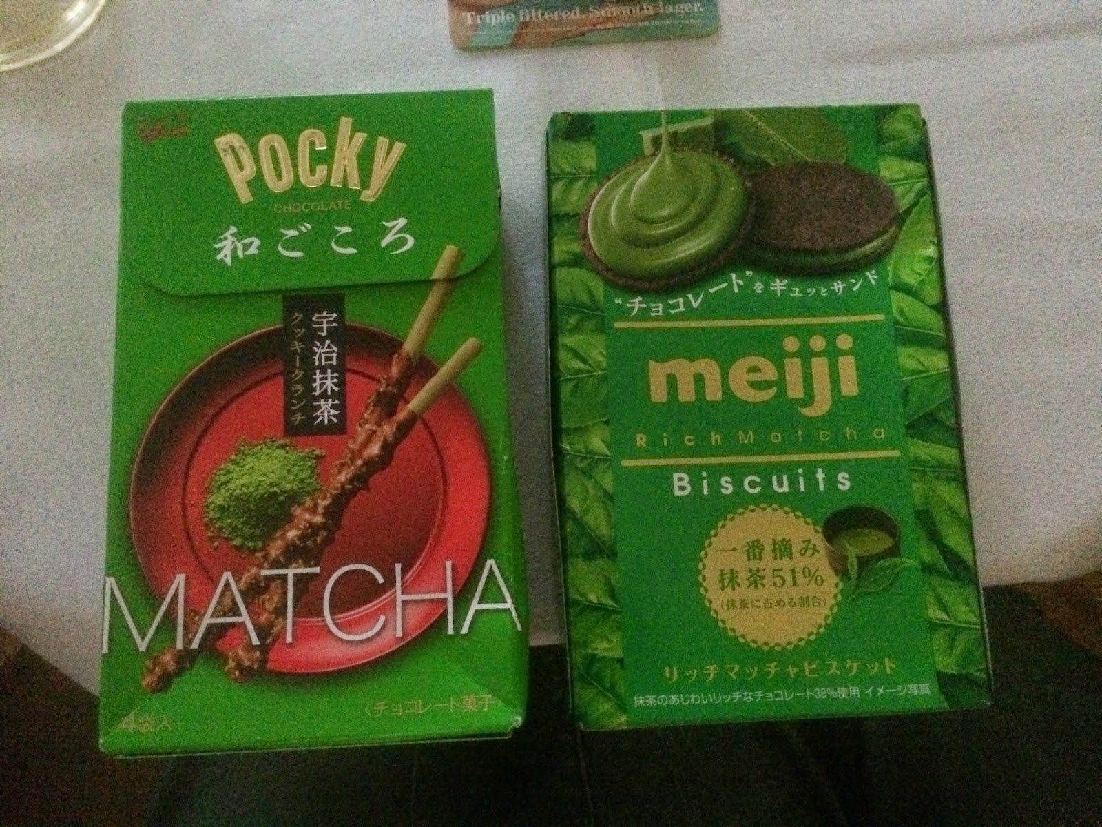 FOODSTUFF FINDS: Matcha Green Tea Pocky from Japan [by @NLi10]