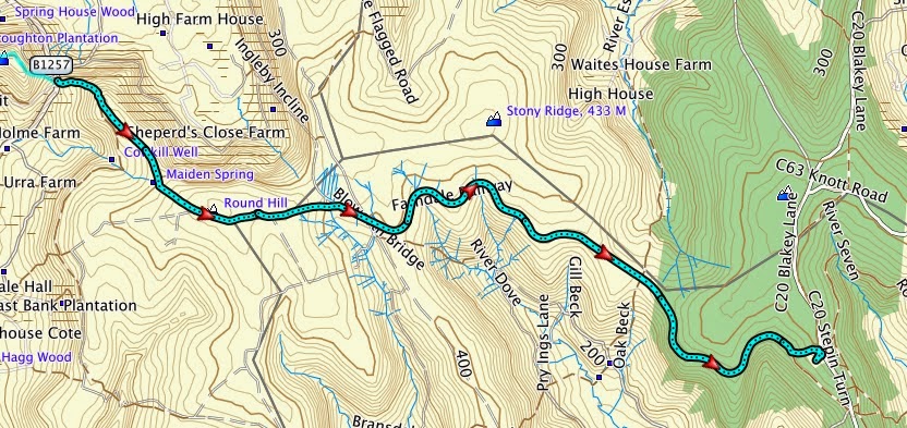 Our Coast to Coast Walk 2014: Day 17 Clay Bank Top to Blakey Ridge (14. ...