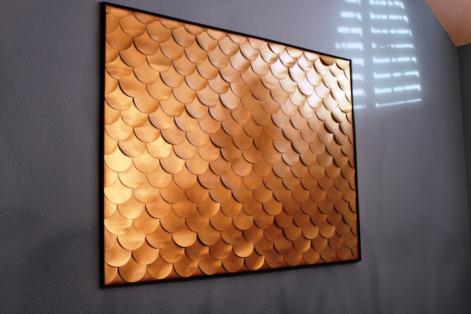 love tenfold: diy | fish scale art