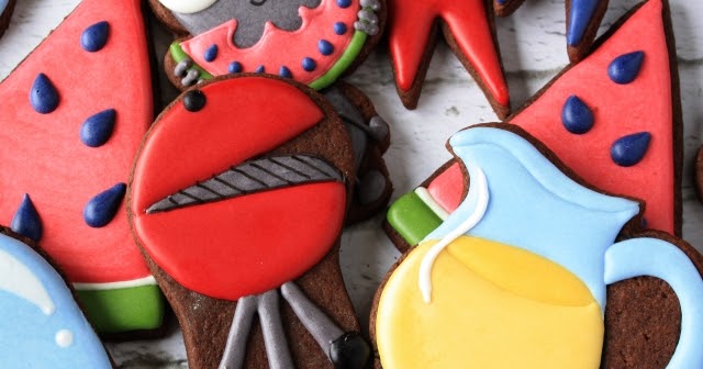 Easy Decorated Grill Cookies for Father's Day or a BBQ