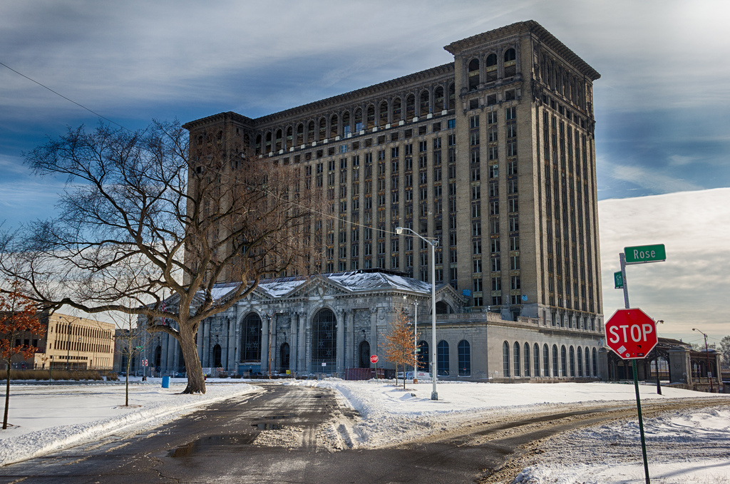 Deserted Places: Michigan Central Station: The most iconic abandoned ...