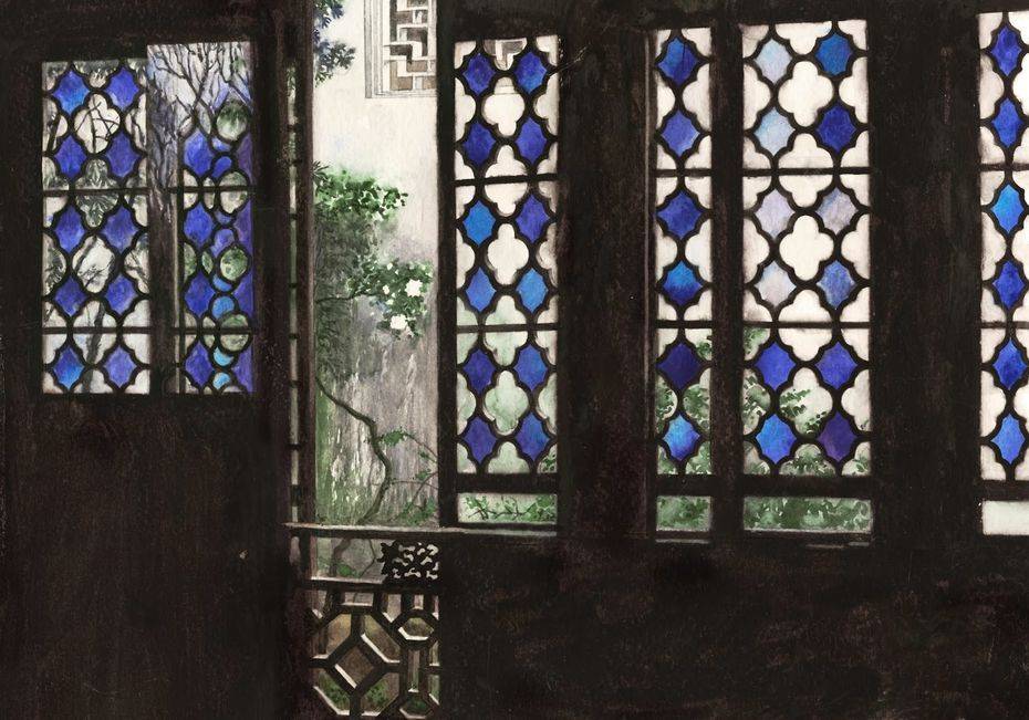 Xi GUO ~ Watercolor | Catherine La Rose ~ The Poet of Painting