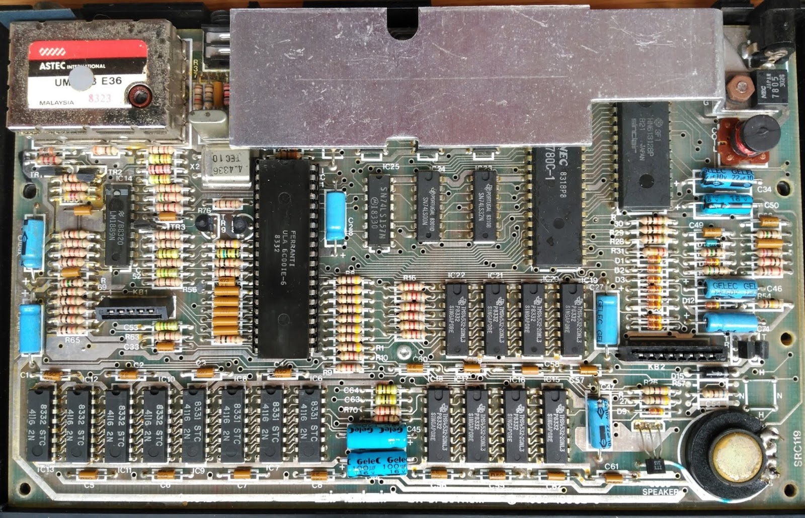 Retro Ordenadores Orty: Sinclair ZX Spectrum de 48K (Revisión 3/ISSUE 3 ...