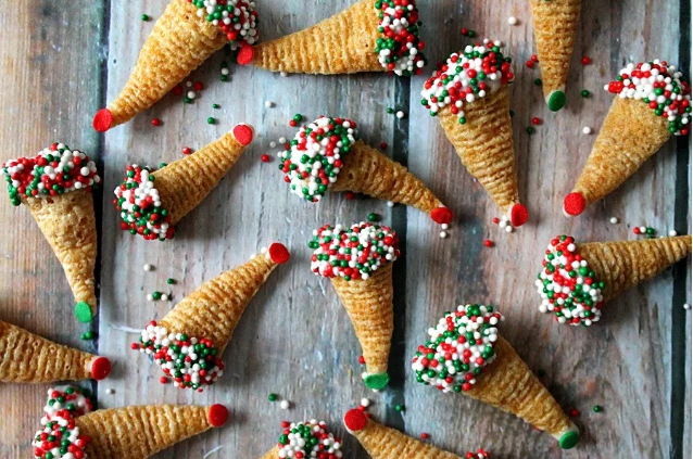 ELF Shoes ( Peanut Butter Filled Bugles ) - Yummy Recipe Cooking