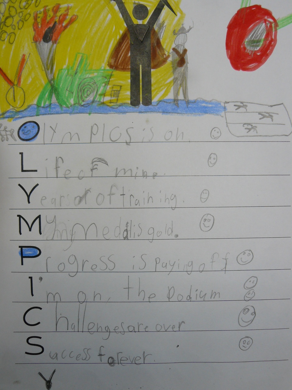 Room 4 Ngatimoti School: Olympic Poems