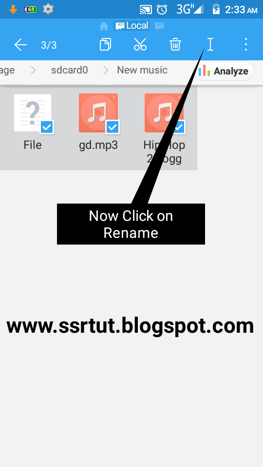 How to rename multiple files with Android? - ssrtut