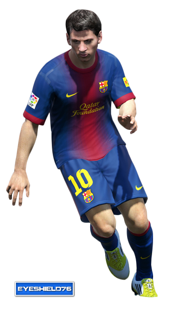 Renders Fifa Street Messi | D-Efeitos Design