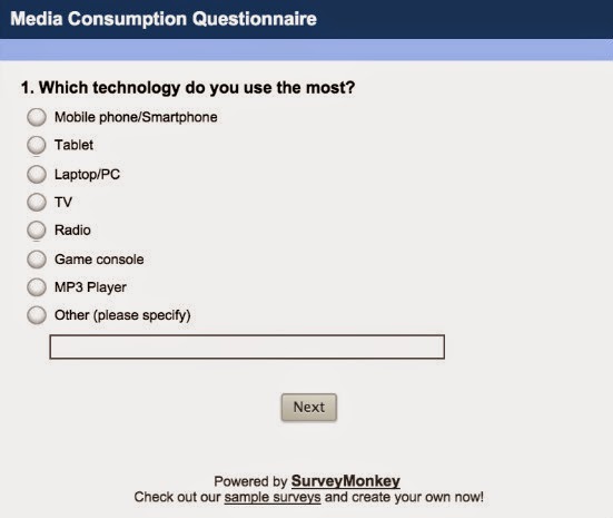 Anna Koto AS Media Studies Orleans Park: Media consumption ...