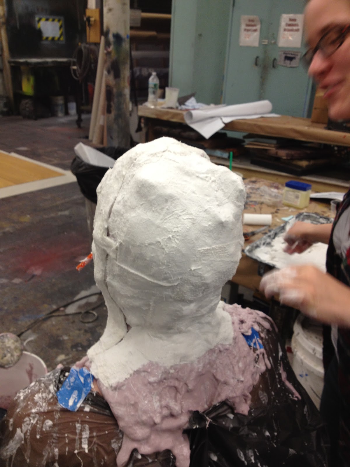 Masked, I Advance: Full Head Casting: Take 2