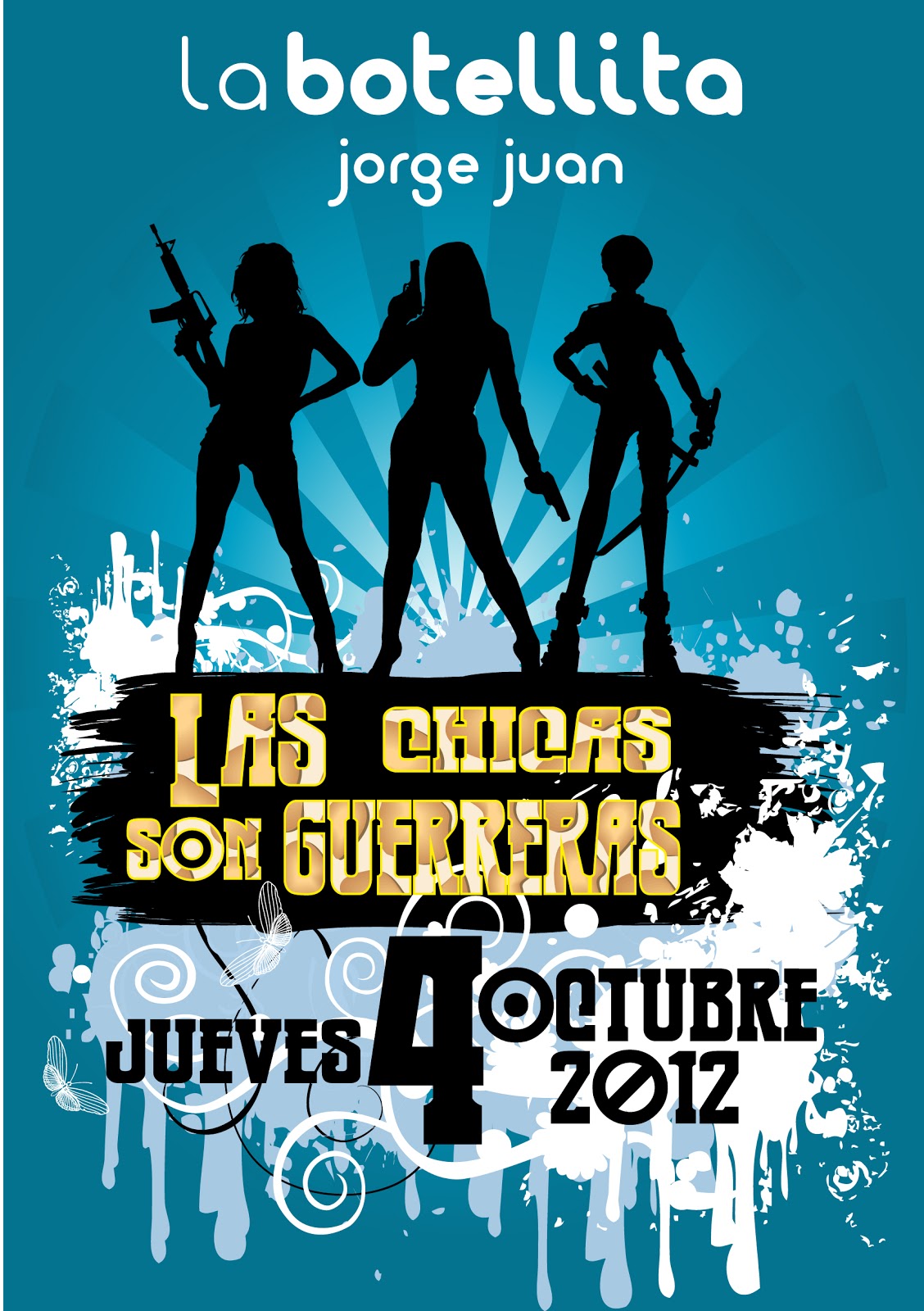 La Selva: Flyer para bar de copas