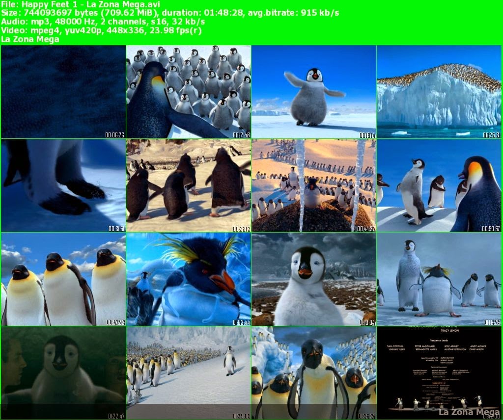 Happy Feet | DVDRip | Español Latino | La Zona Mega