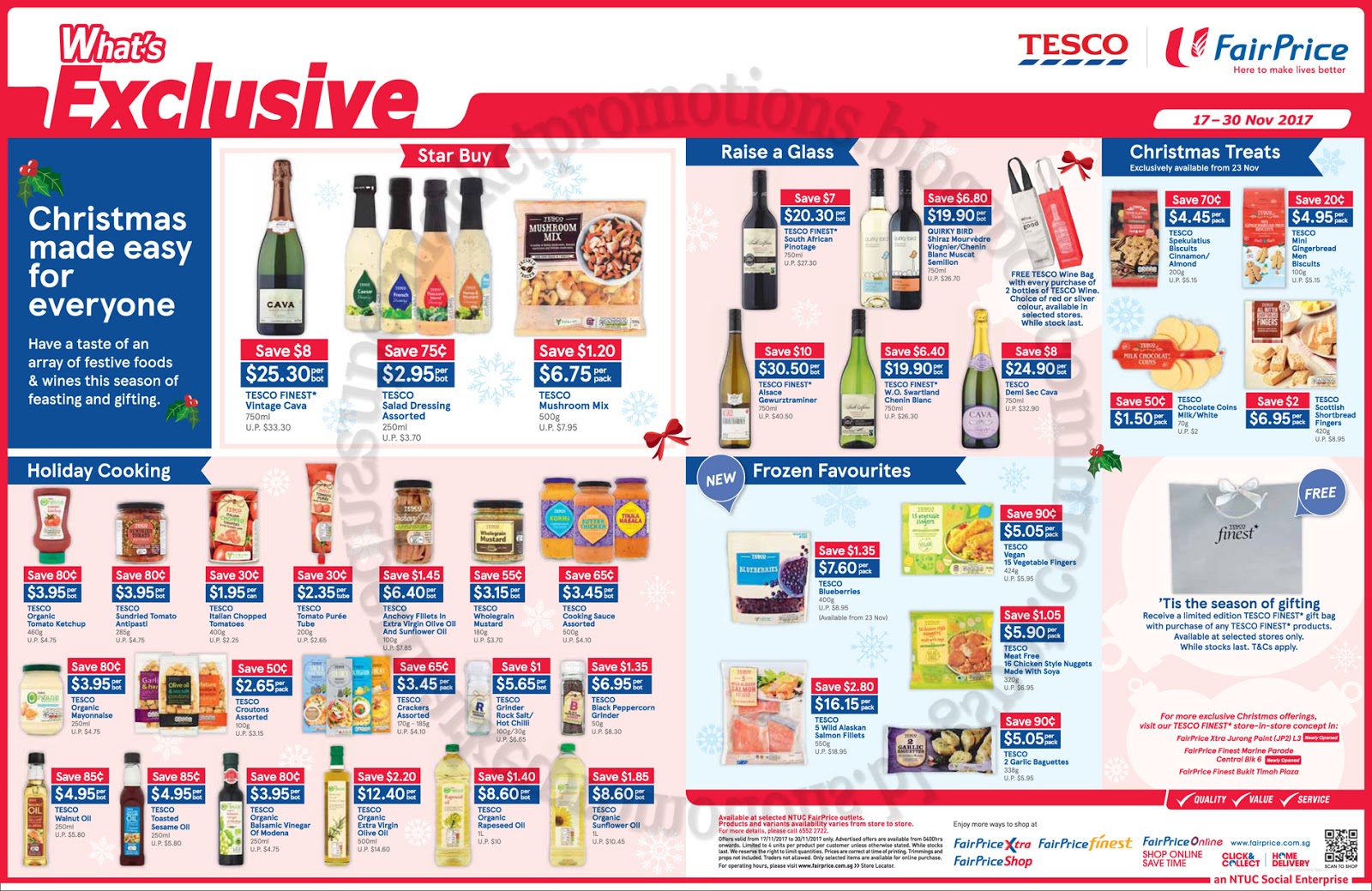 NTUC FairPrice Tesco Promotion 17 - 30 November 2017 ~ Supermarket ...