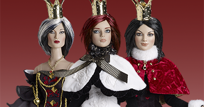 Satchel: Robert Tonner Stacked Deck Centerpiece Doll Set