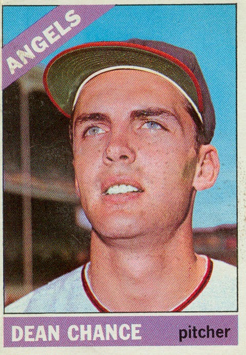 1966 Topps Baseball: Dean Chance (#340)
