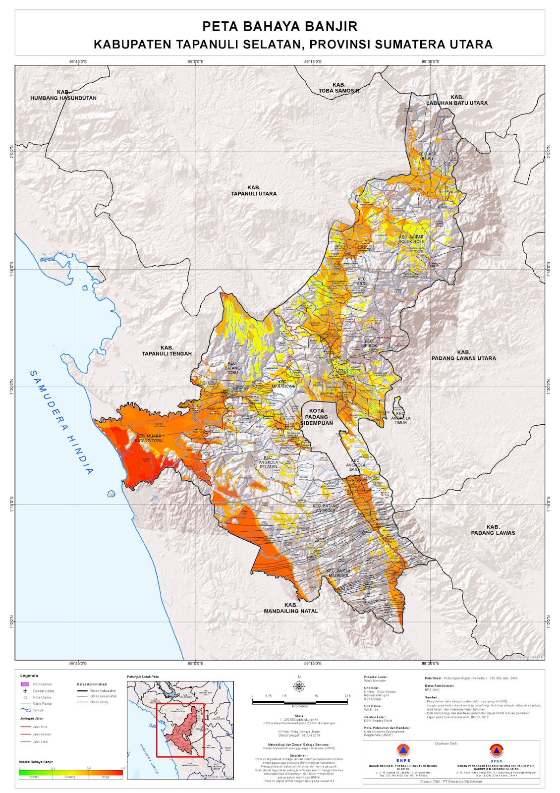 BPBD: Peta Rawan Bencana