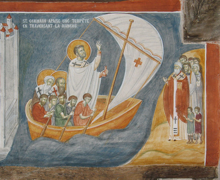 ORTHODOX CHRISTIANITY THEN AND NOW: Saint Germanus, Bishop of Auxerre ...